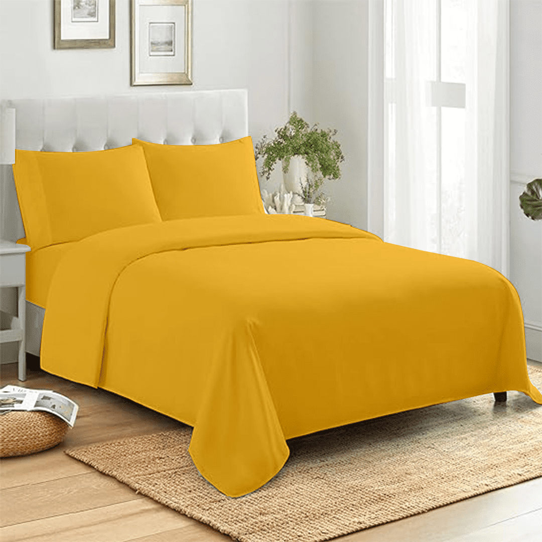 Premier Colorful Colorful Bright 4 pc Microfiber Sheet Sets - 8 Colors ...