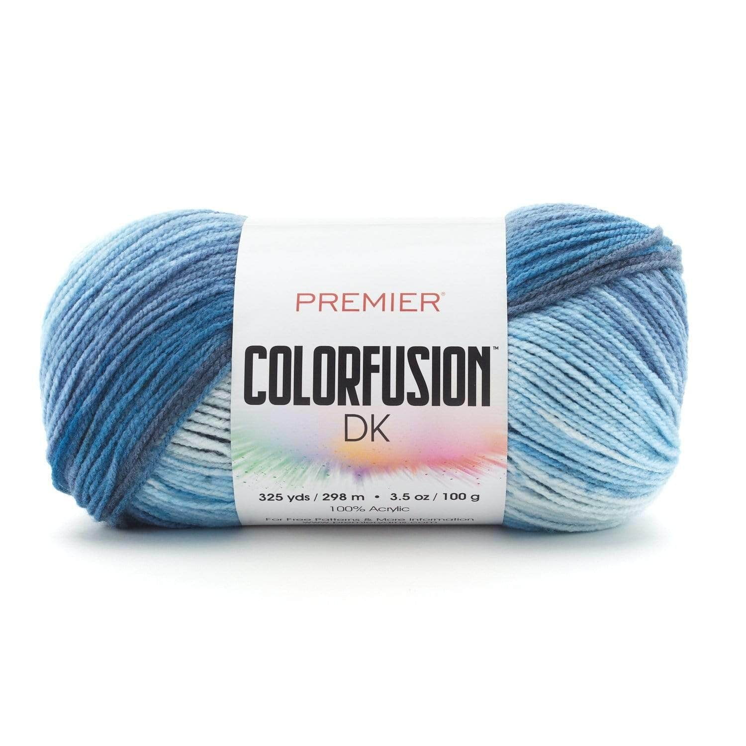 Premier Yarns Colorfusion DK Weight Yarn, Acrylic Yarn with Colorful ...