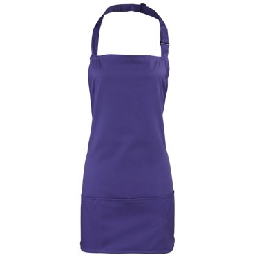 Augusta Full Length Apron With Pockets 4350 Royal Os - Walmart.com
