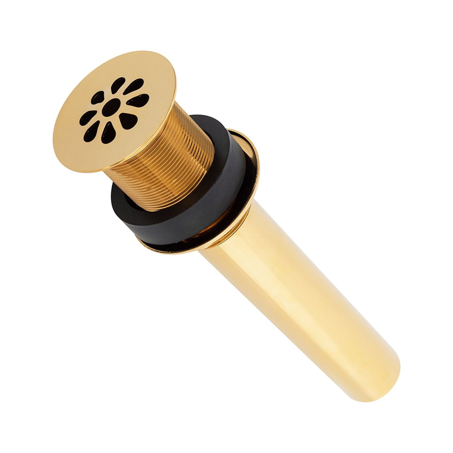 Premier Copper Products 1.5 in. Non-Overflow Grid Bathroom Sink Drain ...
