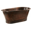 Premier Copper Products Btdr72db 72" Free Standing Copper Soaking Tub ...