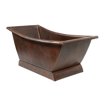 Premier Copper Products Btdr67db 67" Free Standing Copper Soaking Tub ...
