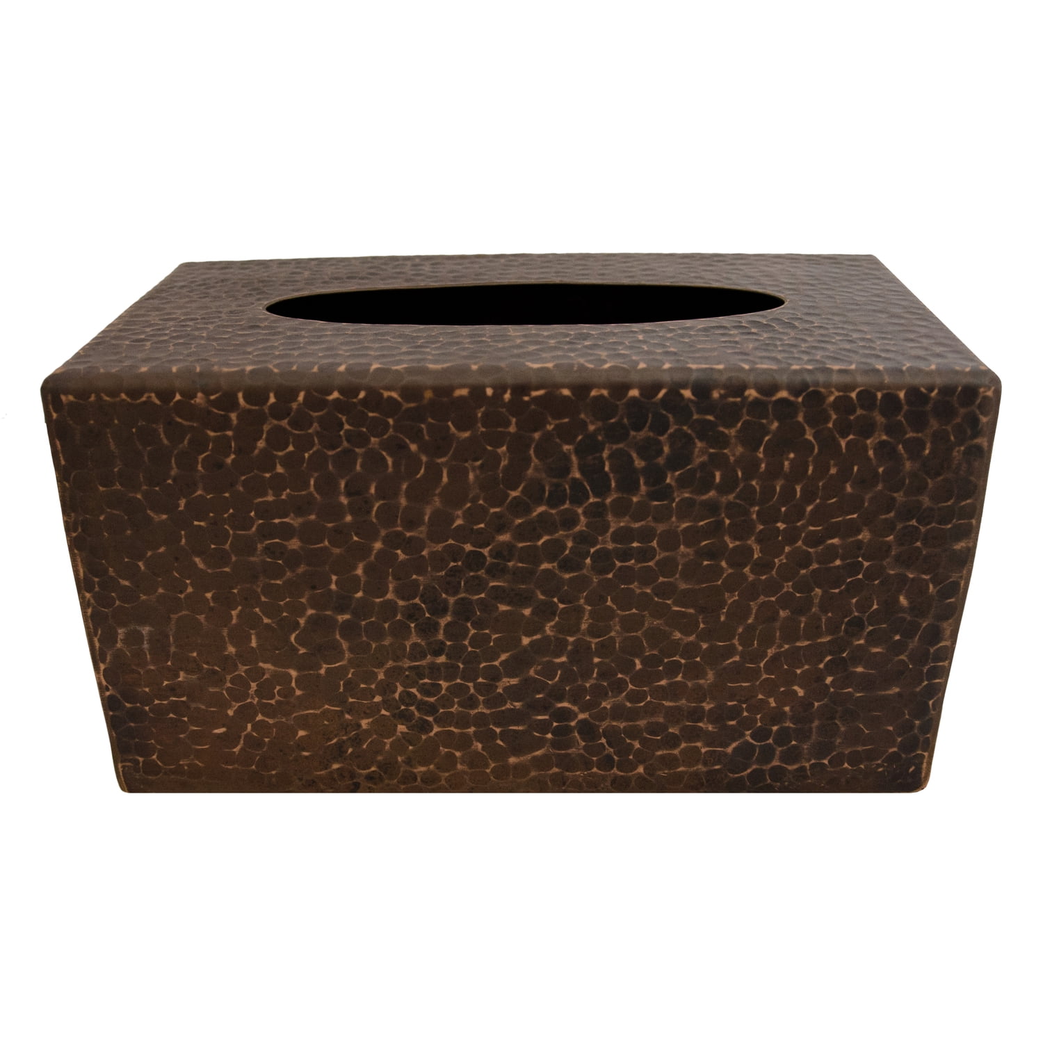 Premier Copper Products Large Hammered Copper Tissue Box Cover ...