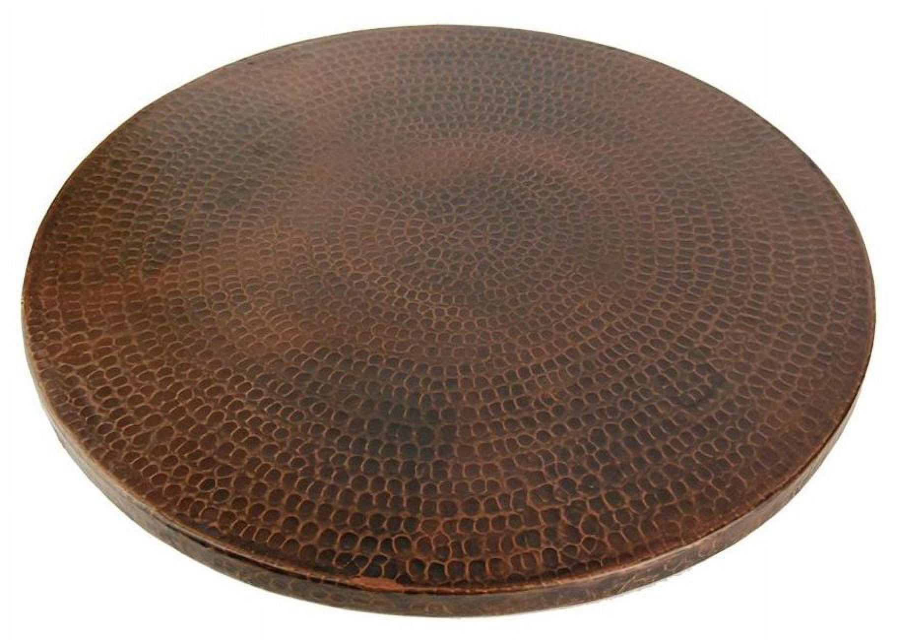PREMIER COPPER PRODUCTS Hand-hammered Copper 20-inch Lazy Susan ...