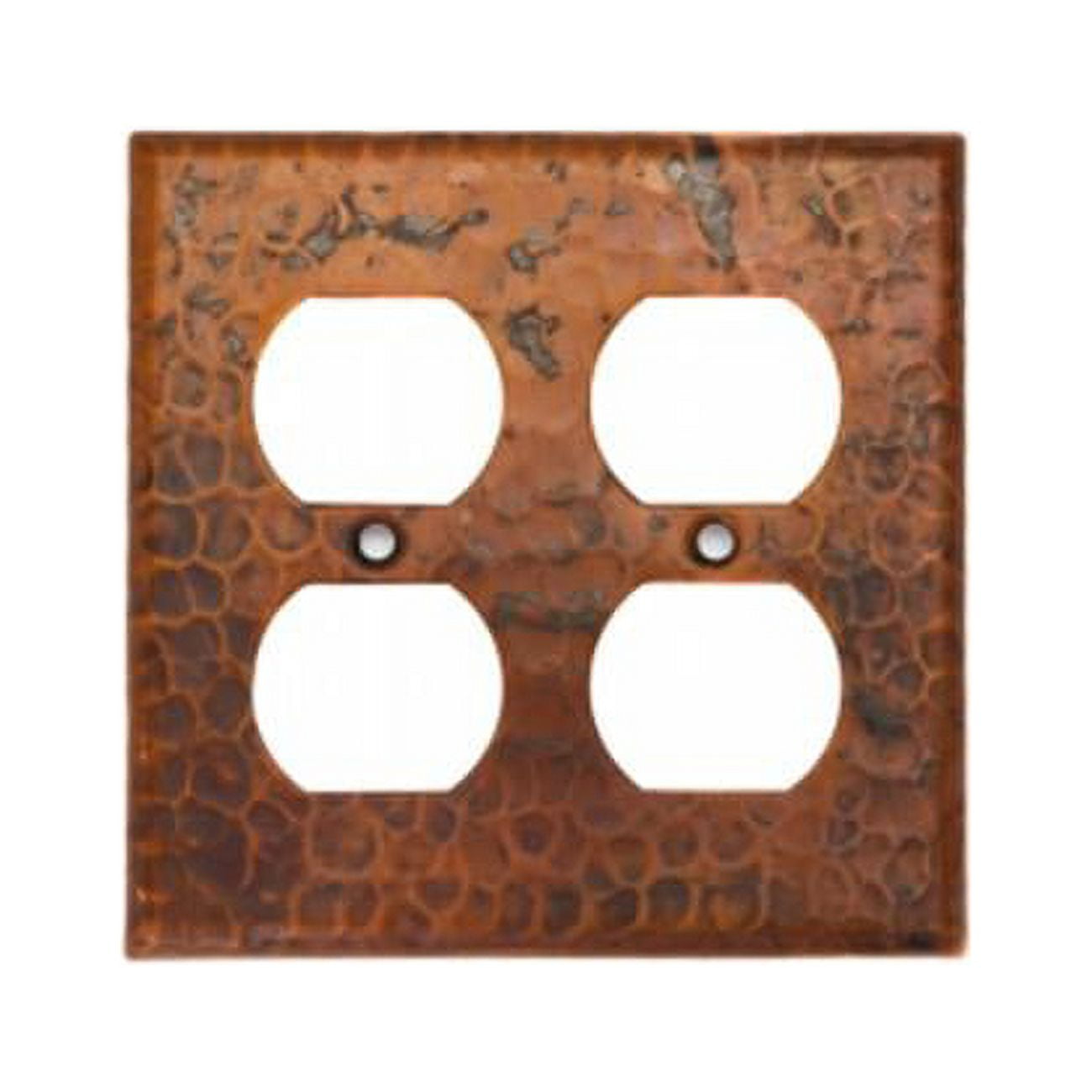 Premier Copper Products SO4 Switchplate - Double Duplex with 4 Hole ...