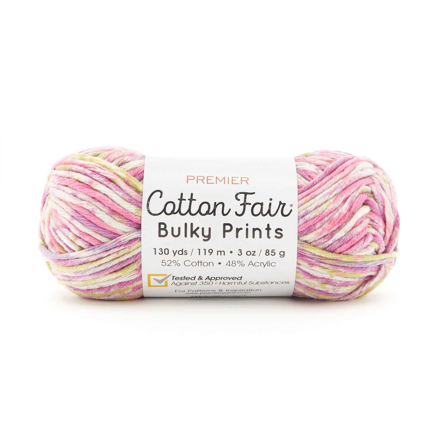 Premier Cotton Fair Bulky Multi Yarn-Fresh Blooms - Walmart.com