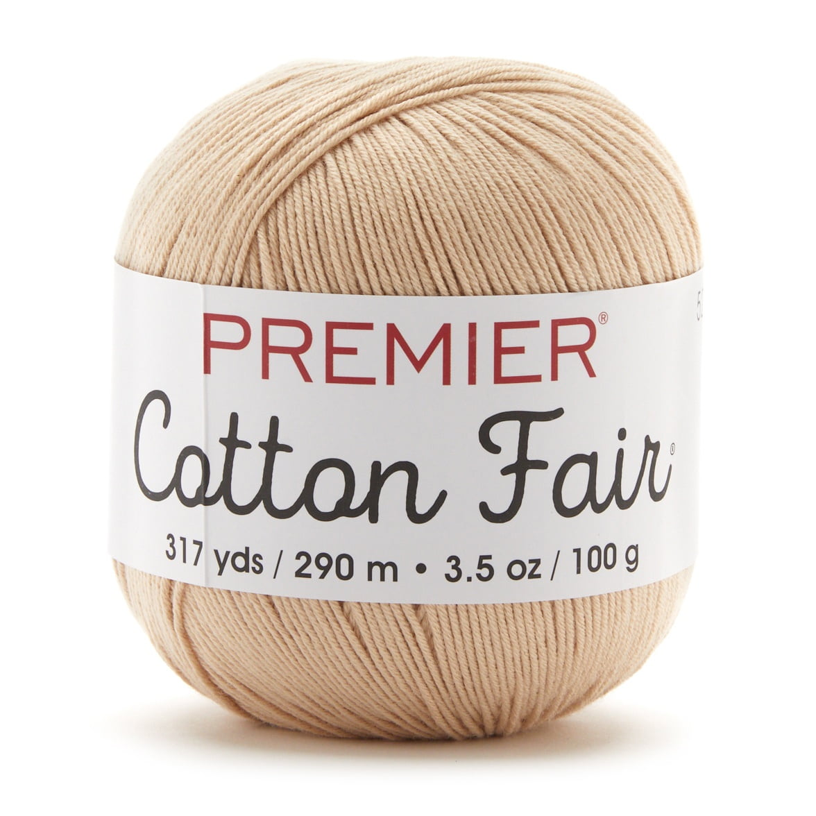 Premier Cotton Fair Yarn-Sugar Cookie - Walmart.com