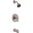 Premier Creswell Single-Handle Tub & Shower Faucet, Brushed Nickel ...