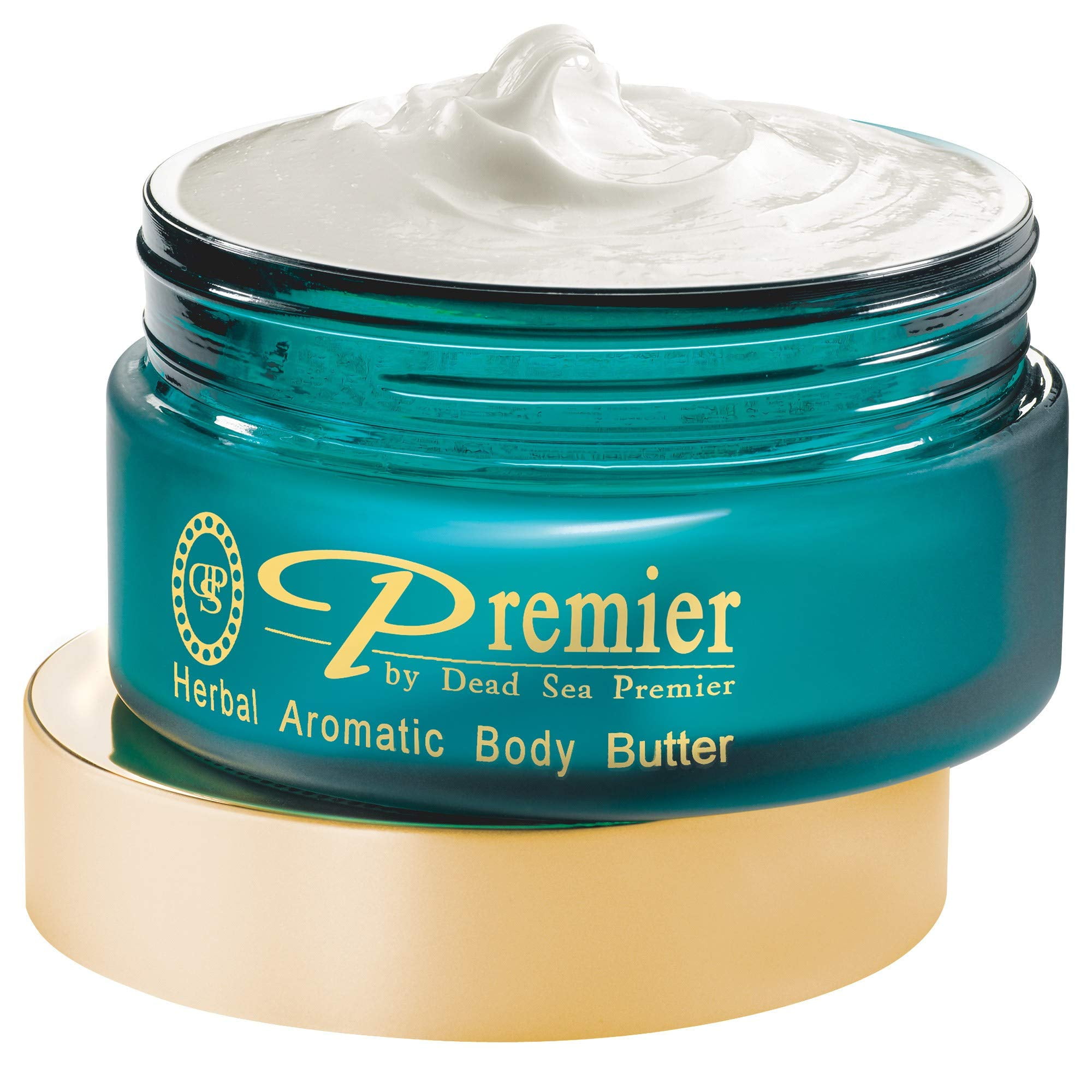 Premier Dead Sea Aromatic SBF3 Body Butter - Herbal, Hydrating Shea ...