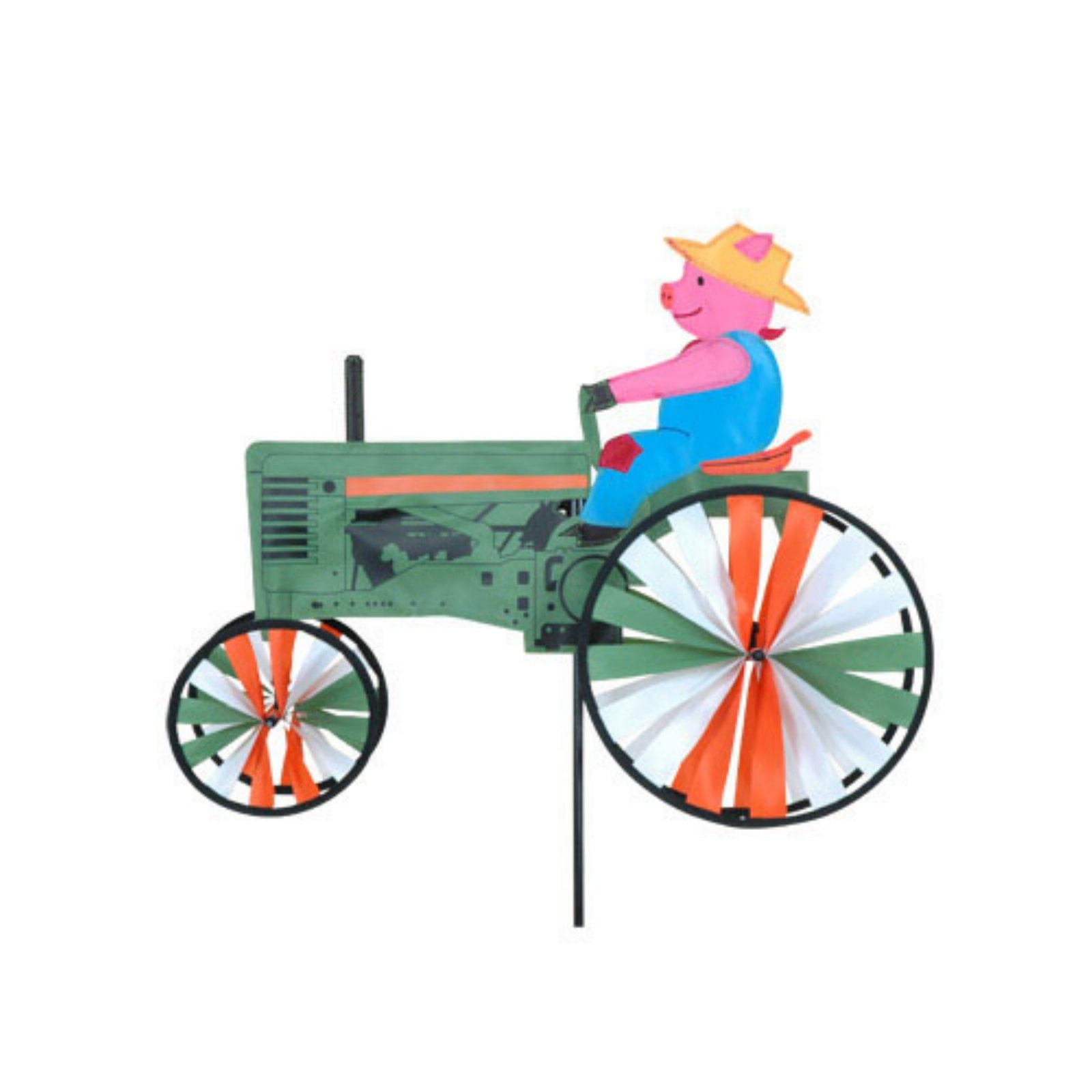 Premier Designs 22 in. Pig Tractor Spinner - Walmart.com