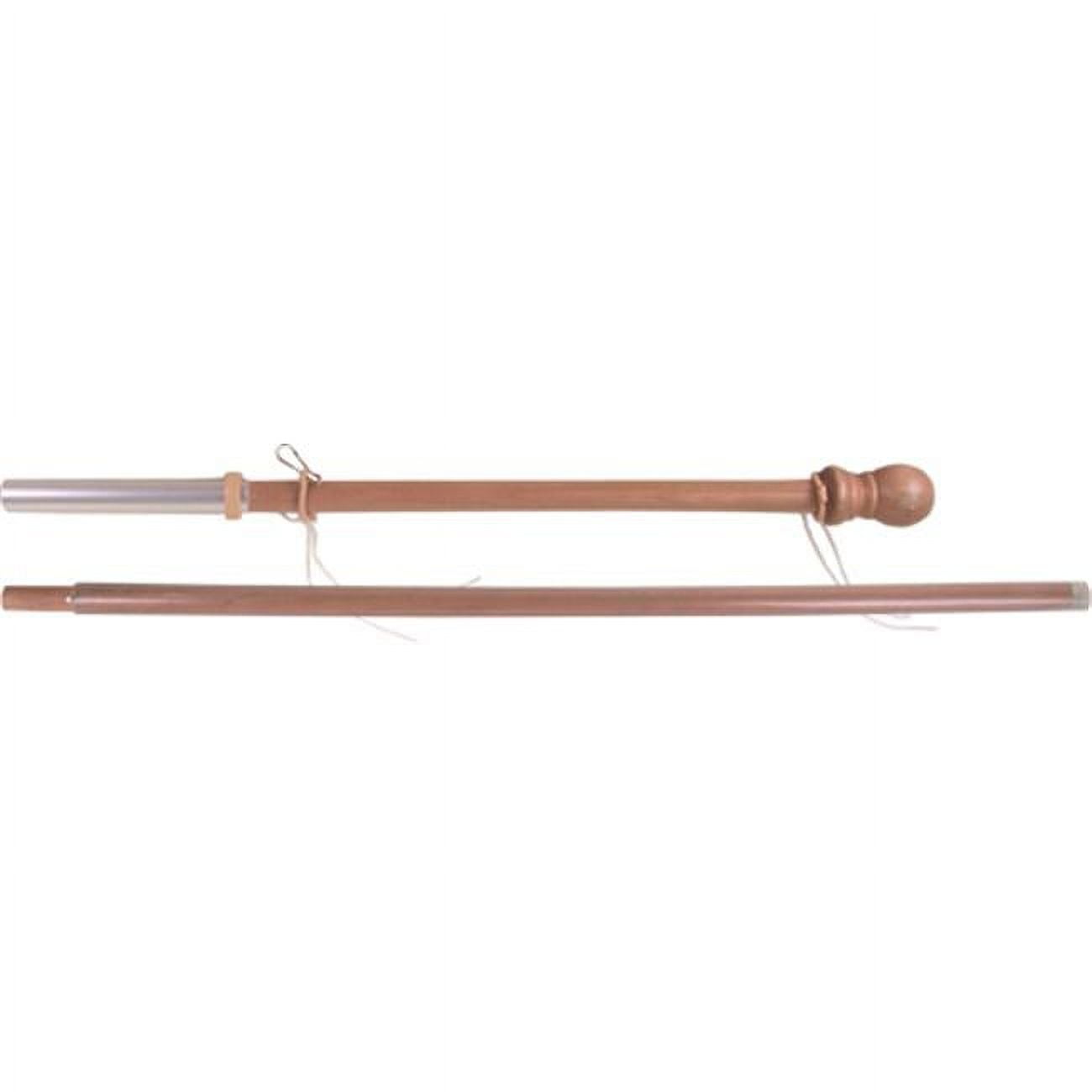 Premier Designs 60inch 2 pc. Wood House Flag Pole - Walmart.com