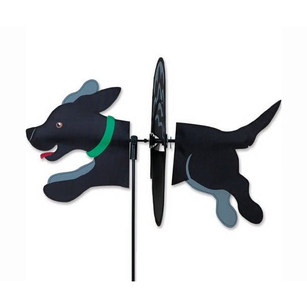 Premier Kites Black Lab Yard Spinner - Walmart Business Supplies