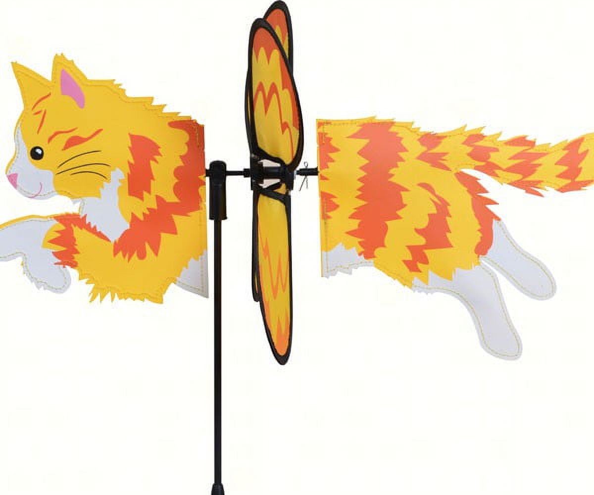 Premier Designs PD25175 Long Hair Ginger Cat Petite Spinner - Walmart.com