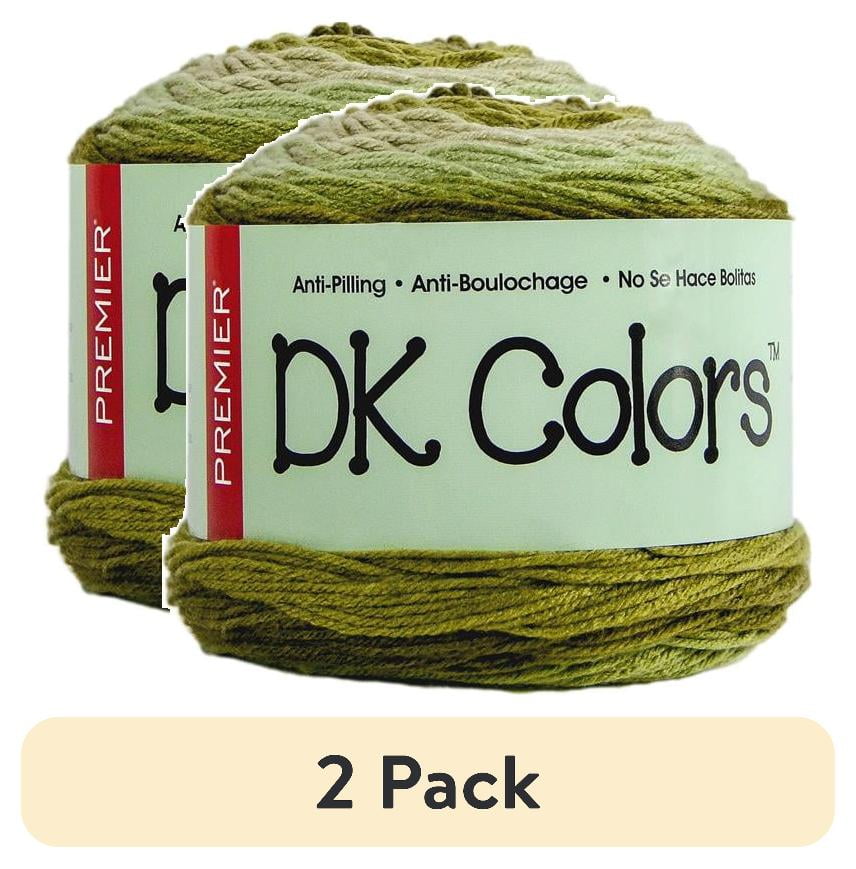 (2 pack) Premier Dk Colors Yarn-Moss - Walmart.com