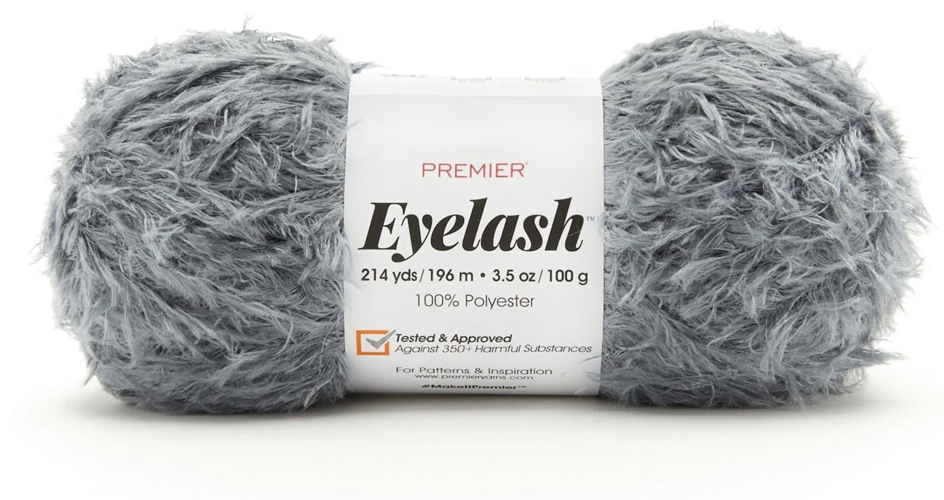 Premier Eyelash Yarn-Charcoal - Walmart.com