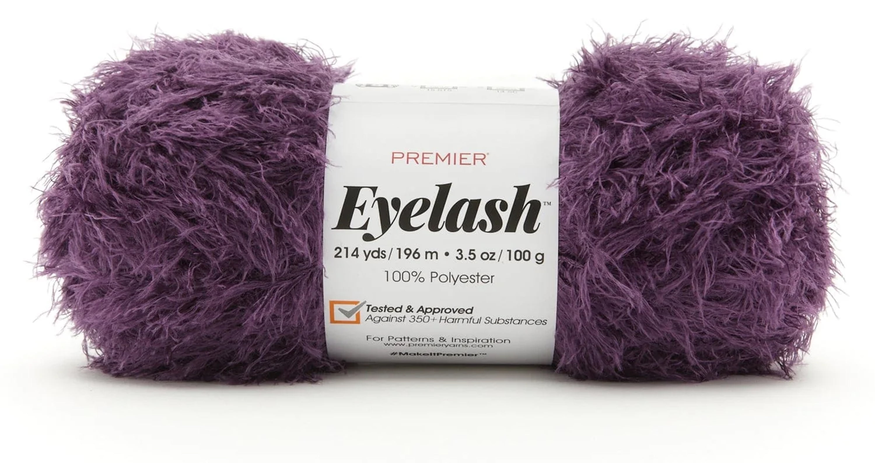 Premier Eyelash Yarn-Purple - Walmart.com