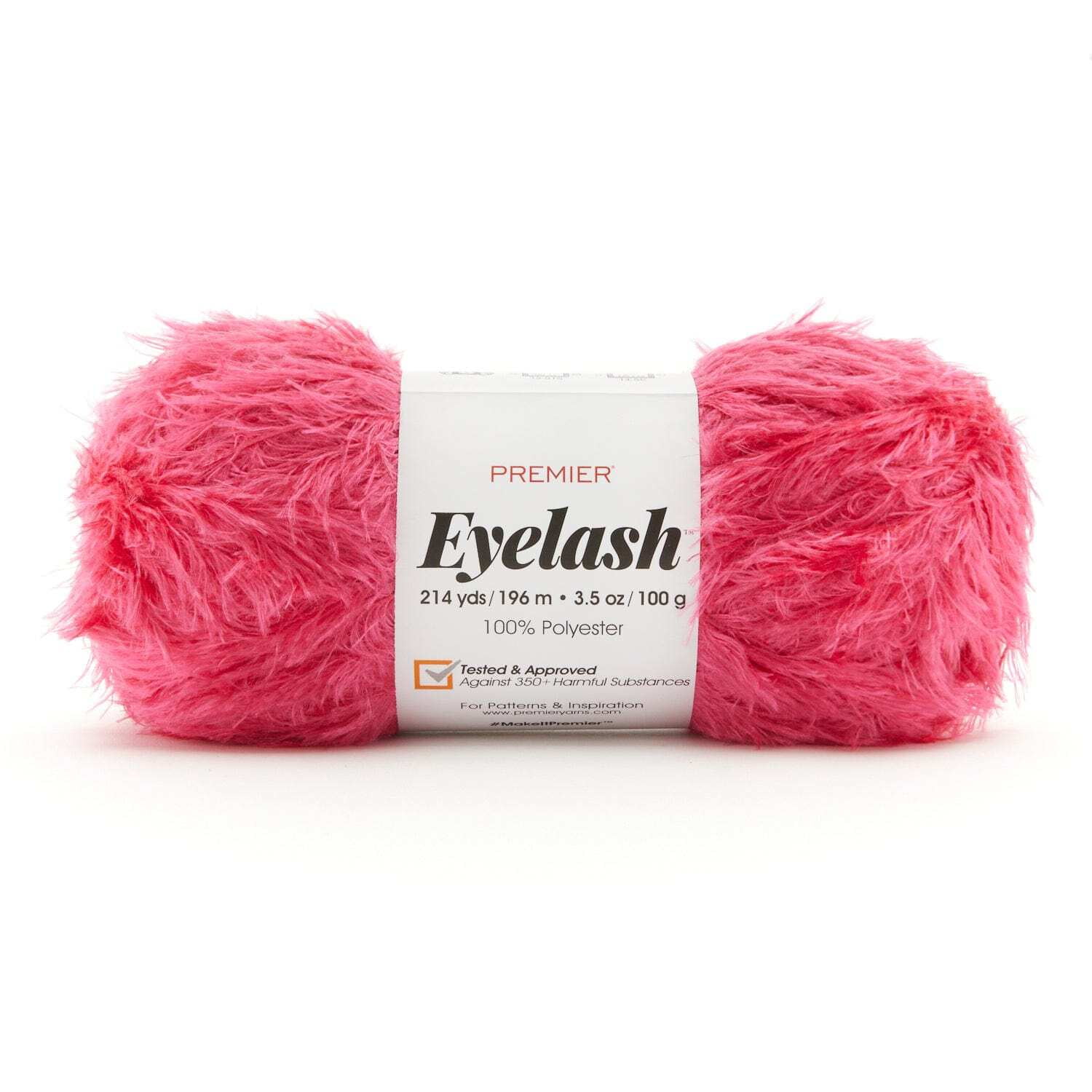 Premier Eyelash Yarn-Raspberry - Walmart.com