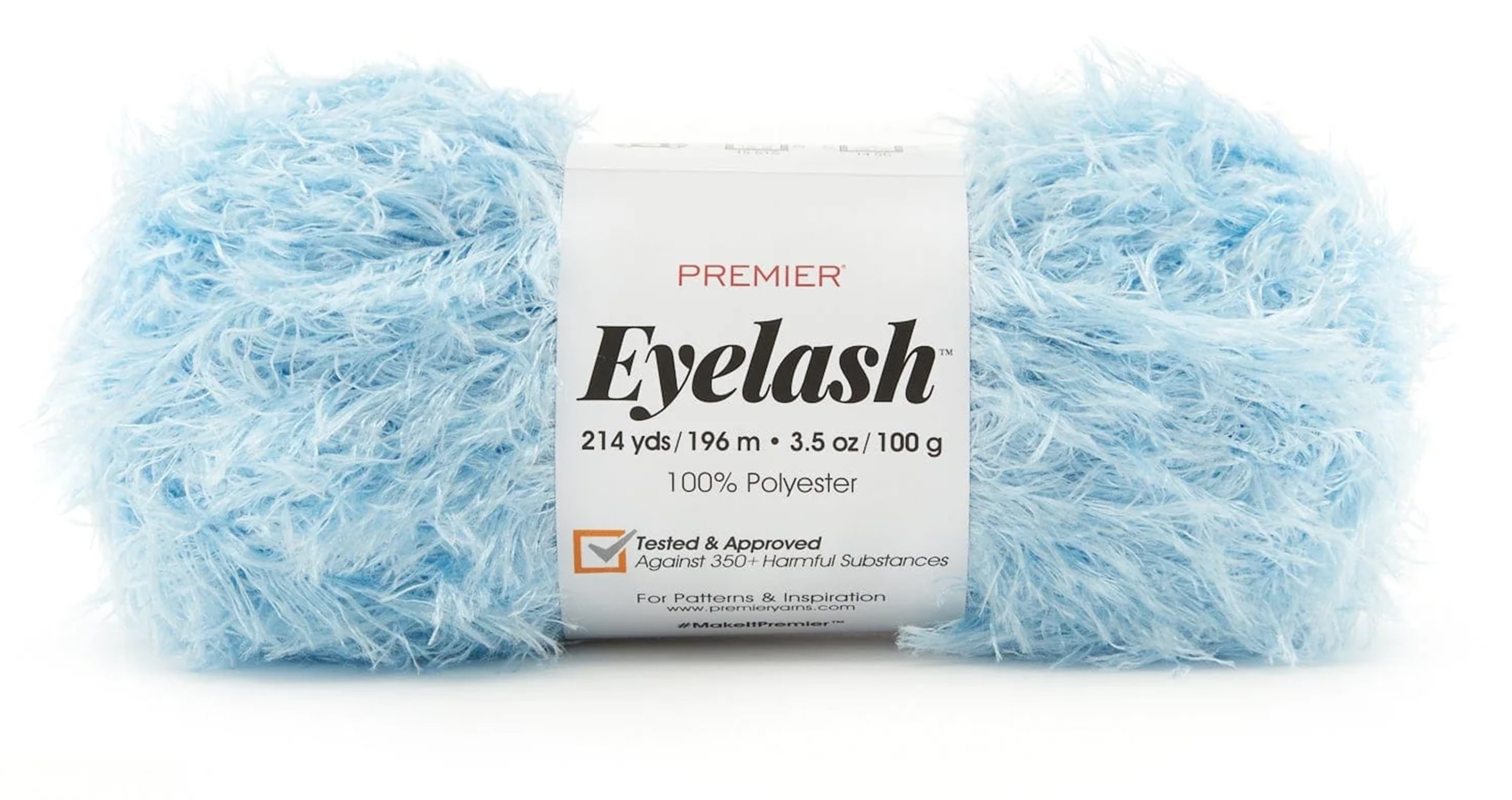 Premier Eyelash Yarn-Sky - Walmart.com