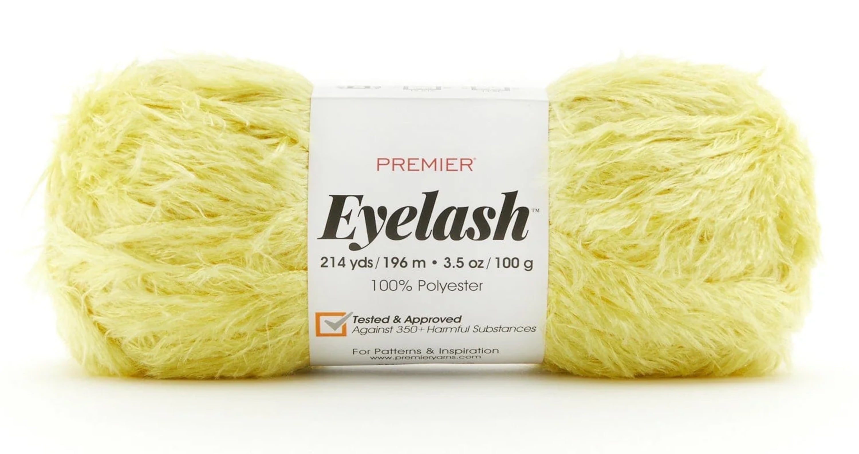 Premier Eyelash Yarn-Yellow - Walmart.com