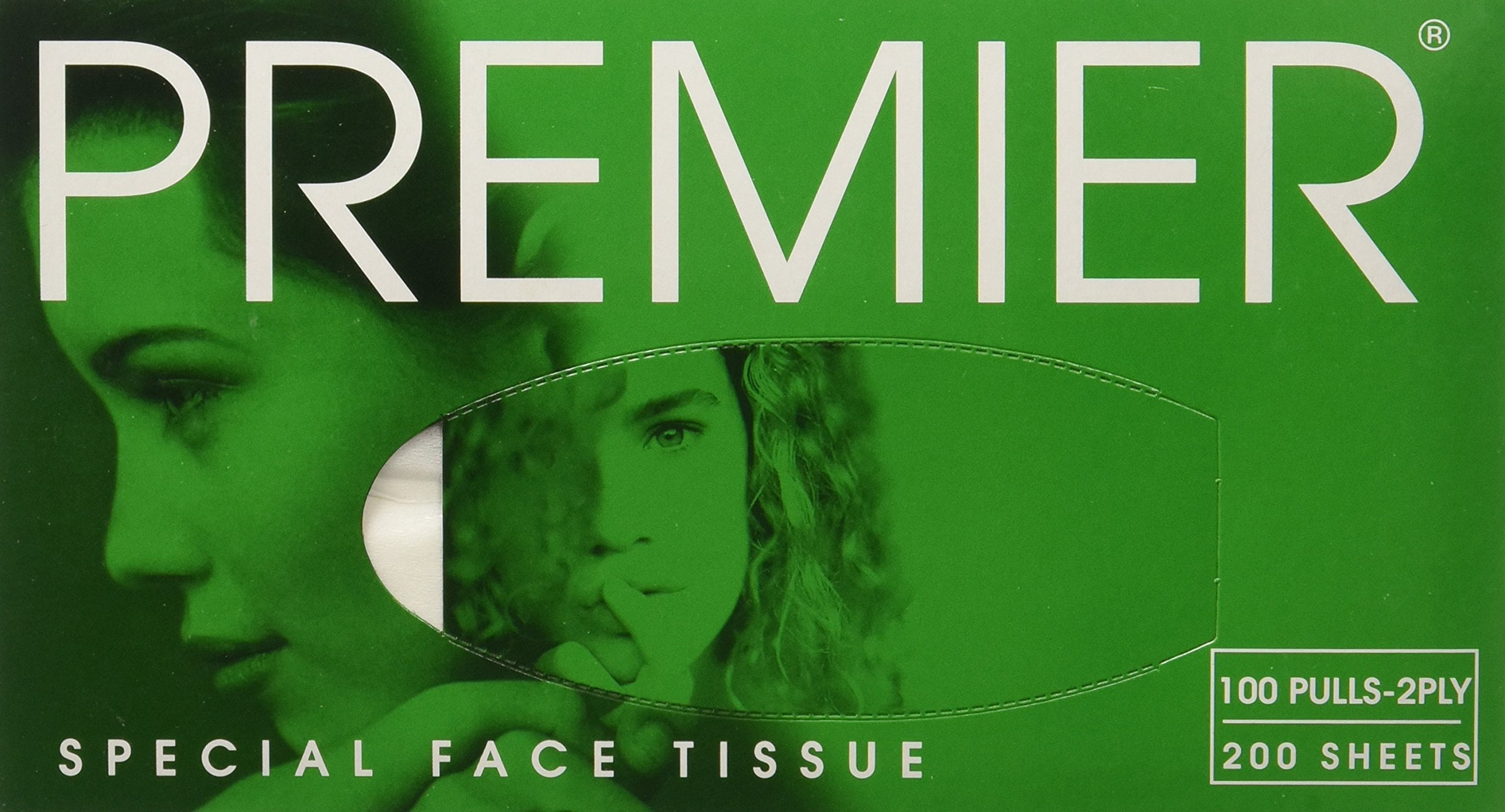 Premier Face Tissue 100 Pulls 2 Ply Box 4X1 Pack - Walmart.com