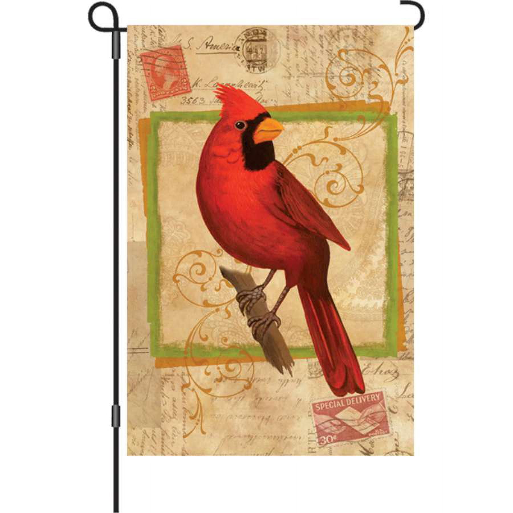 Premier Garden Size Flag - Happy Cardinal - Walmart.com