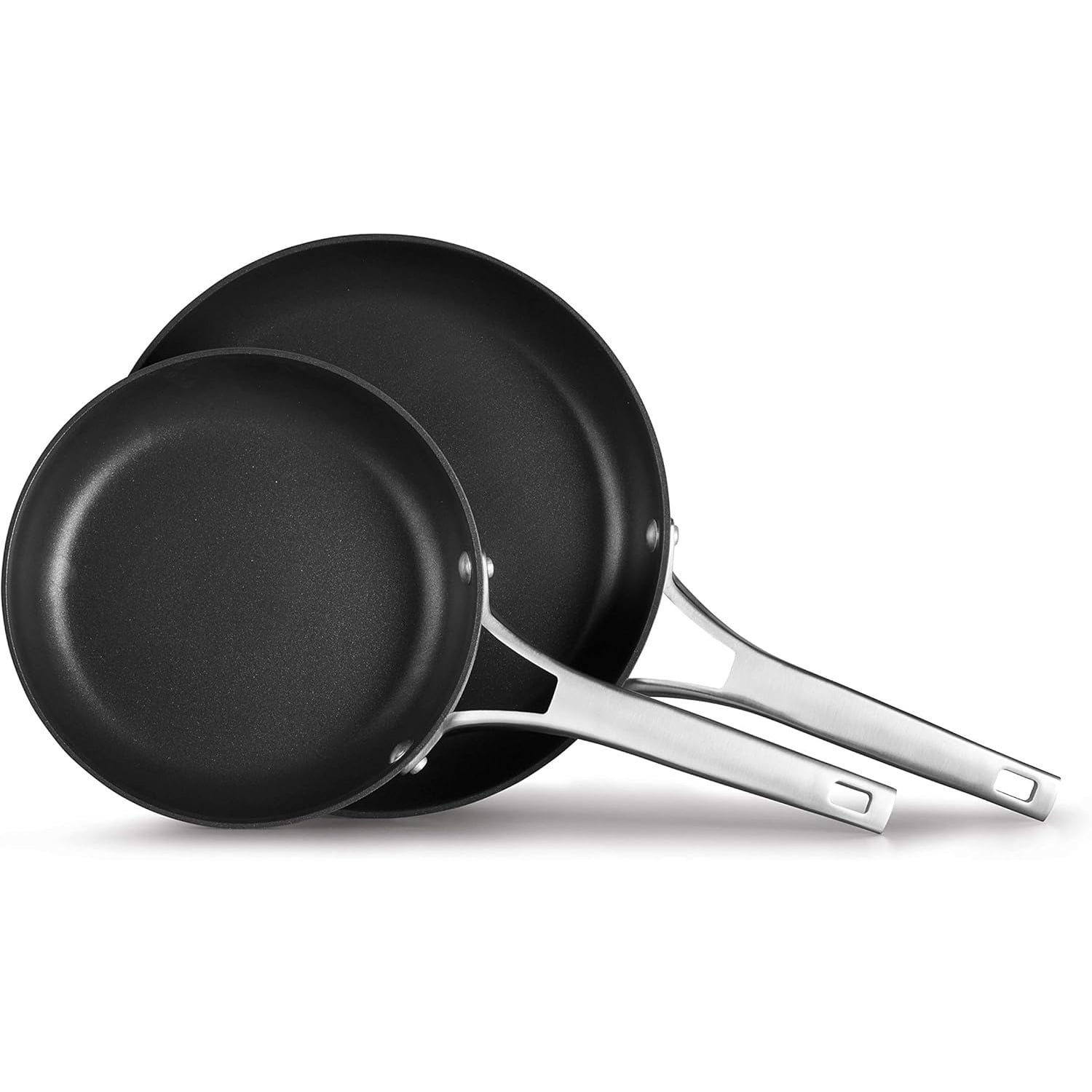 Premier Hard-Anodized Nonstick 10-Inch and 12-Inch Fry Pan Combo New ...