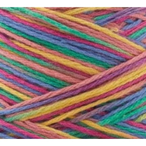 Rainbow Yarn Collection for Arts and Crafts with Bright Colors