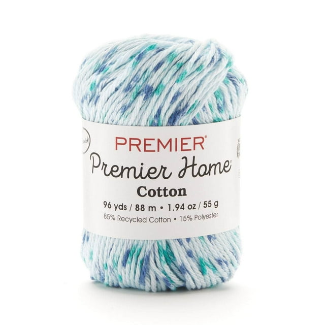 Premier Home Cotton Multi Yarn-Robin's Egg Speckle - Walmart.com