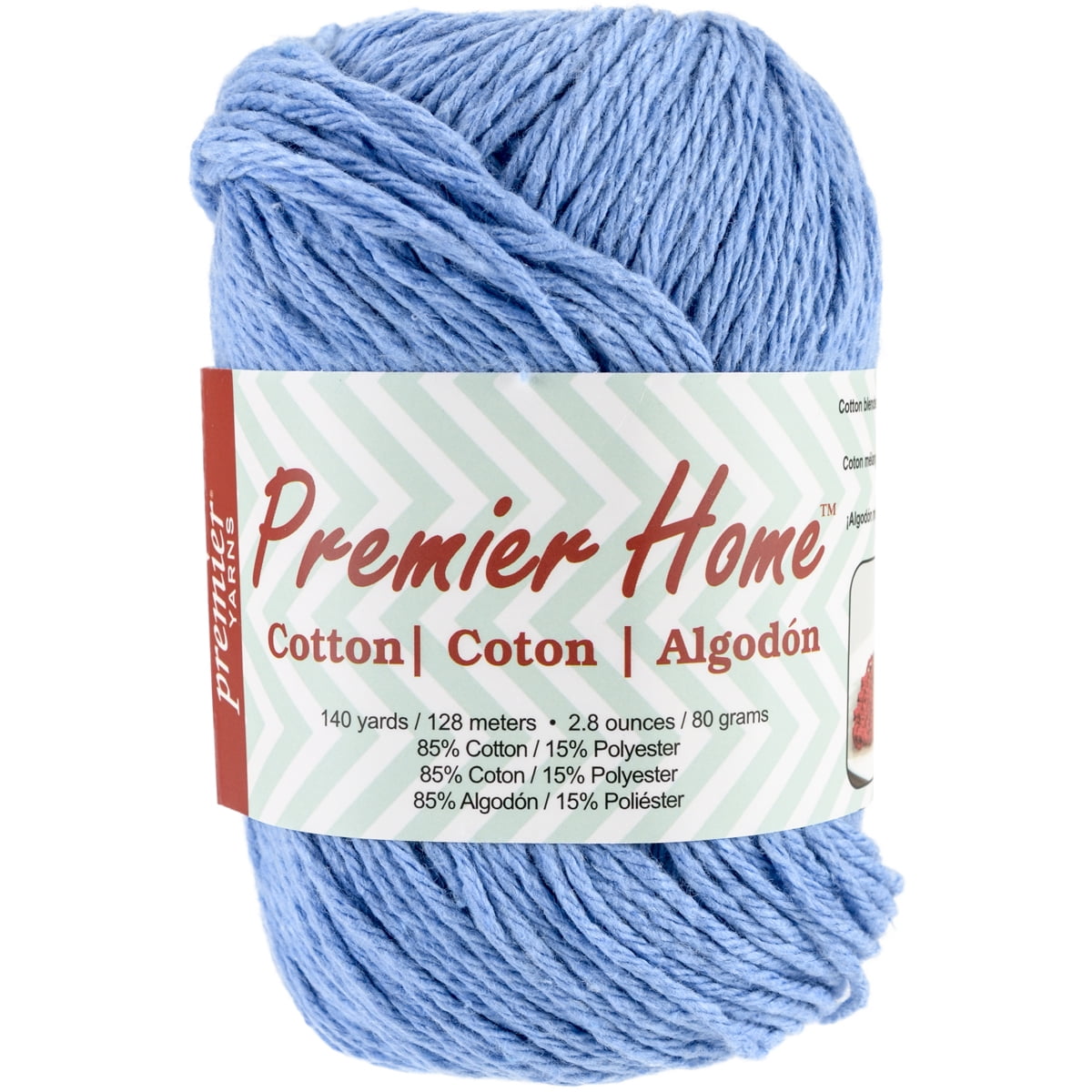 Premier Home Cotton Yarn-Cornflower - Walmart.com