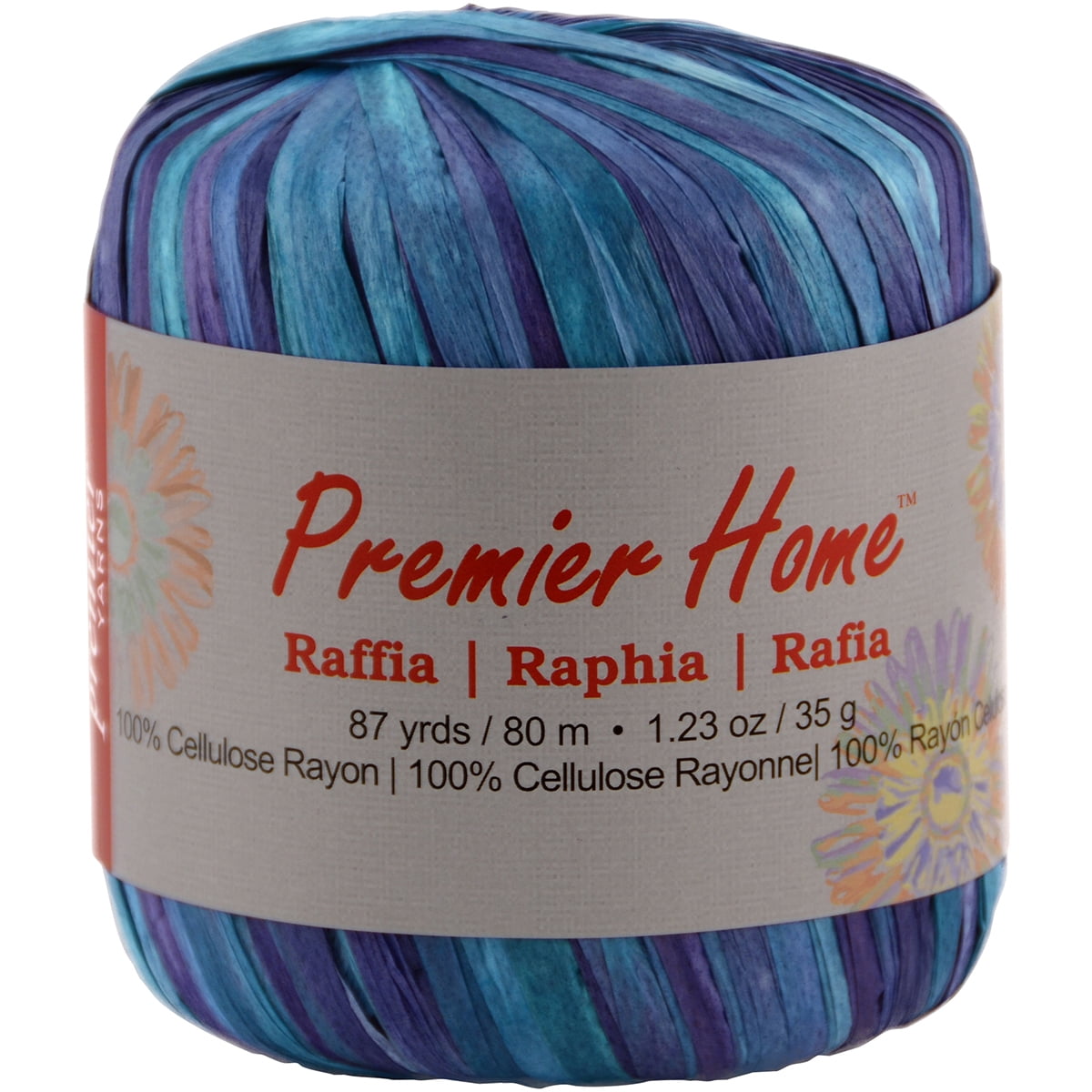Premier Home Raffia Yarn - Walmart.com