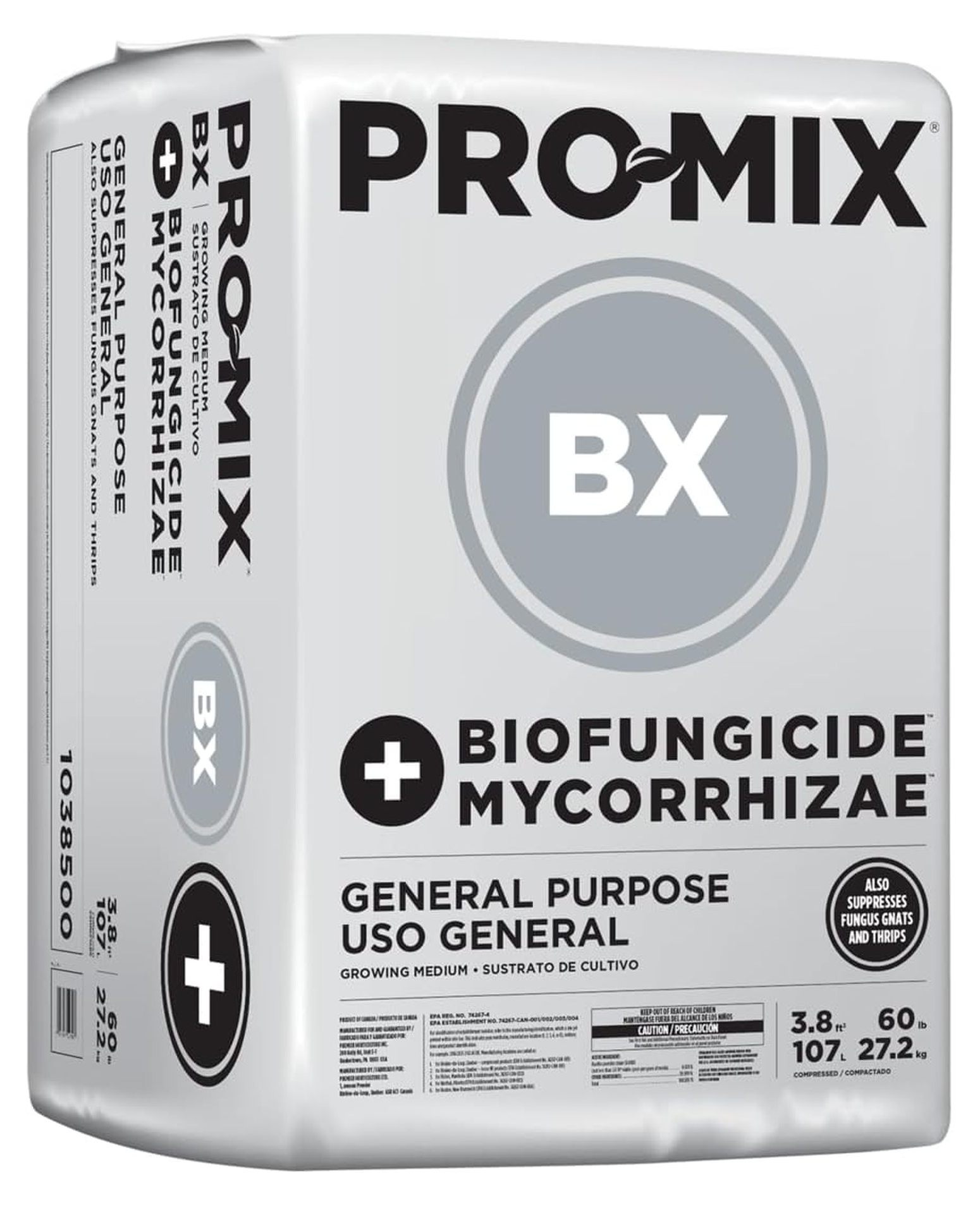 Premier Horticulture 3.8Cf Pro Mix Bx Biofungicide & Mycorrhizae ...