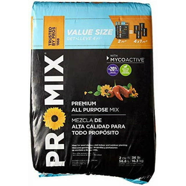 Premier Horticulture PRO-MIX Premium Perlite Soil, Garden Potting Mix ...