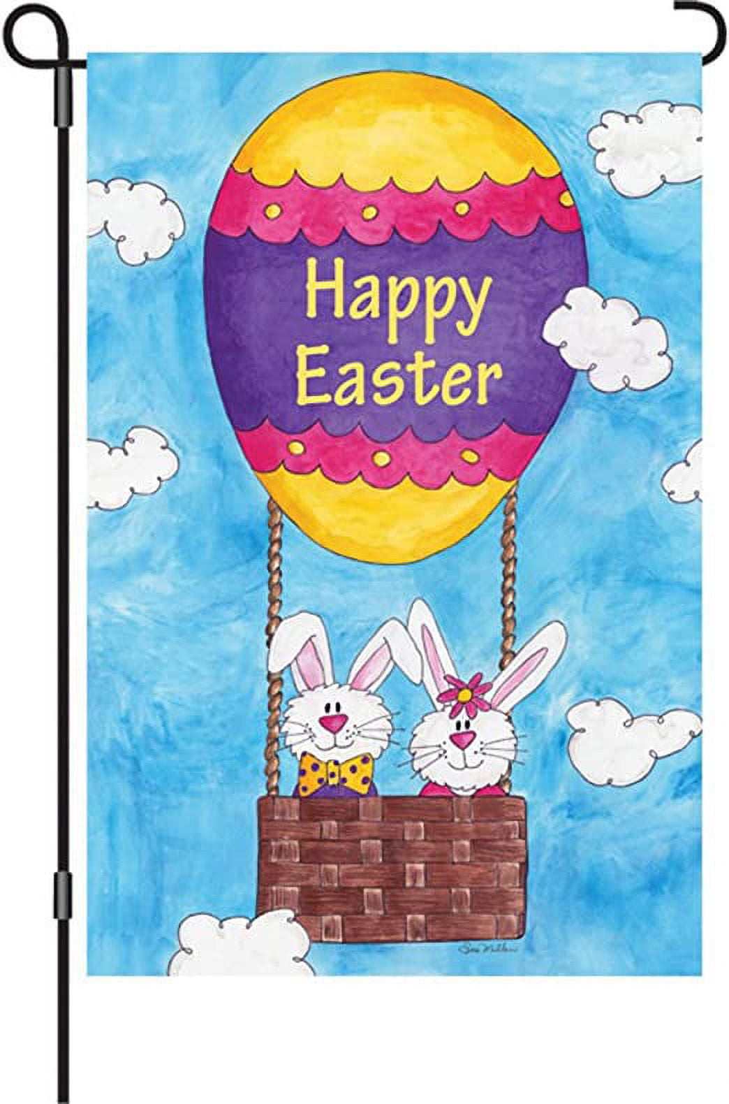 Premier Kites 12 in. Flag - Easter in The Air - Walmart.com