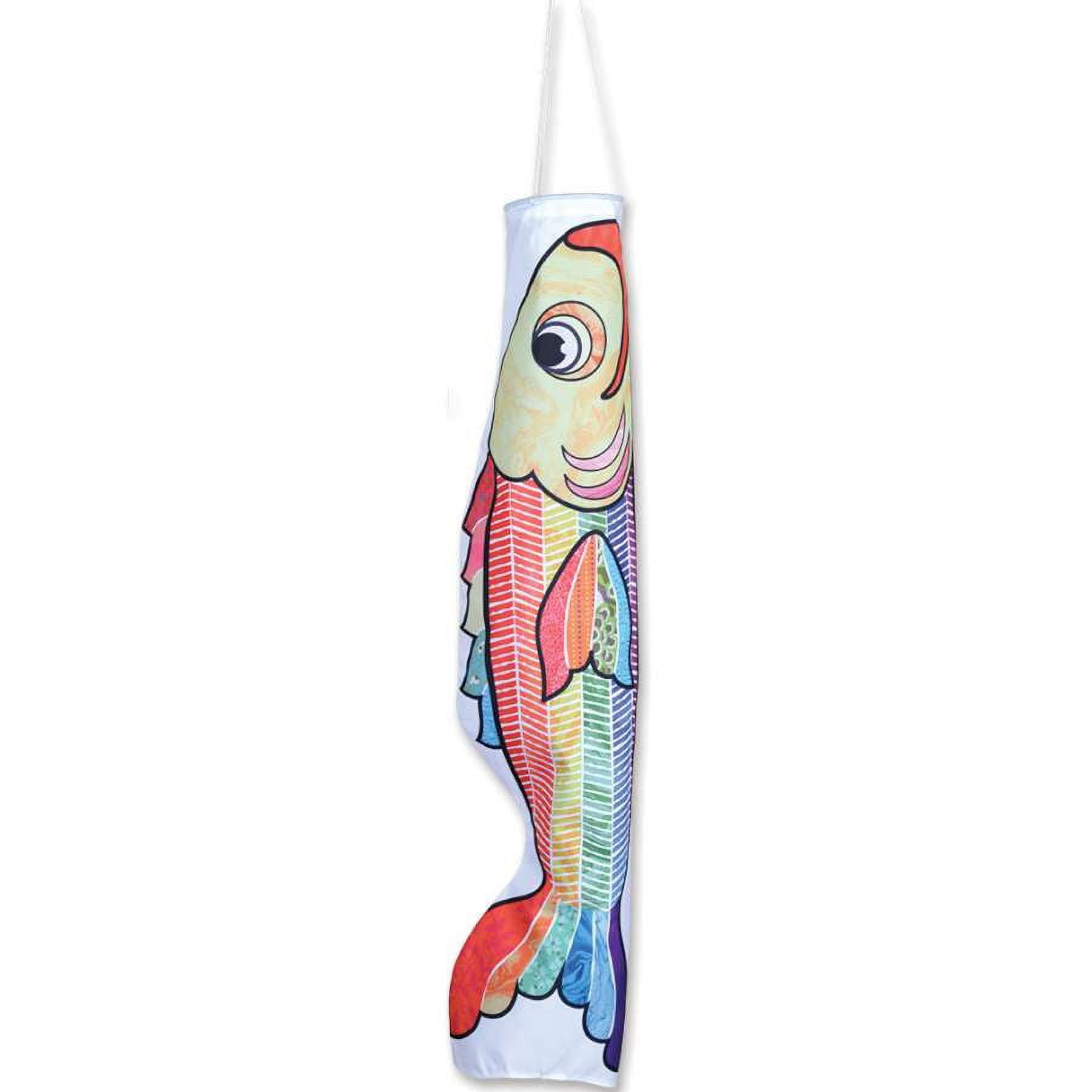 Premier Koi Windsock- Pattern Rainbow - Walmart.com