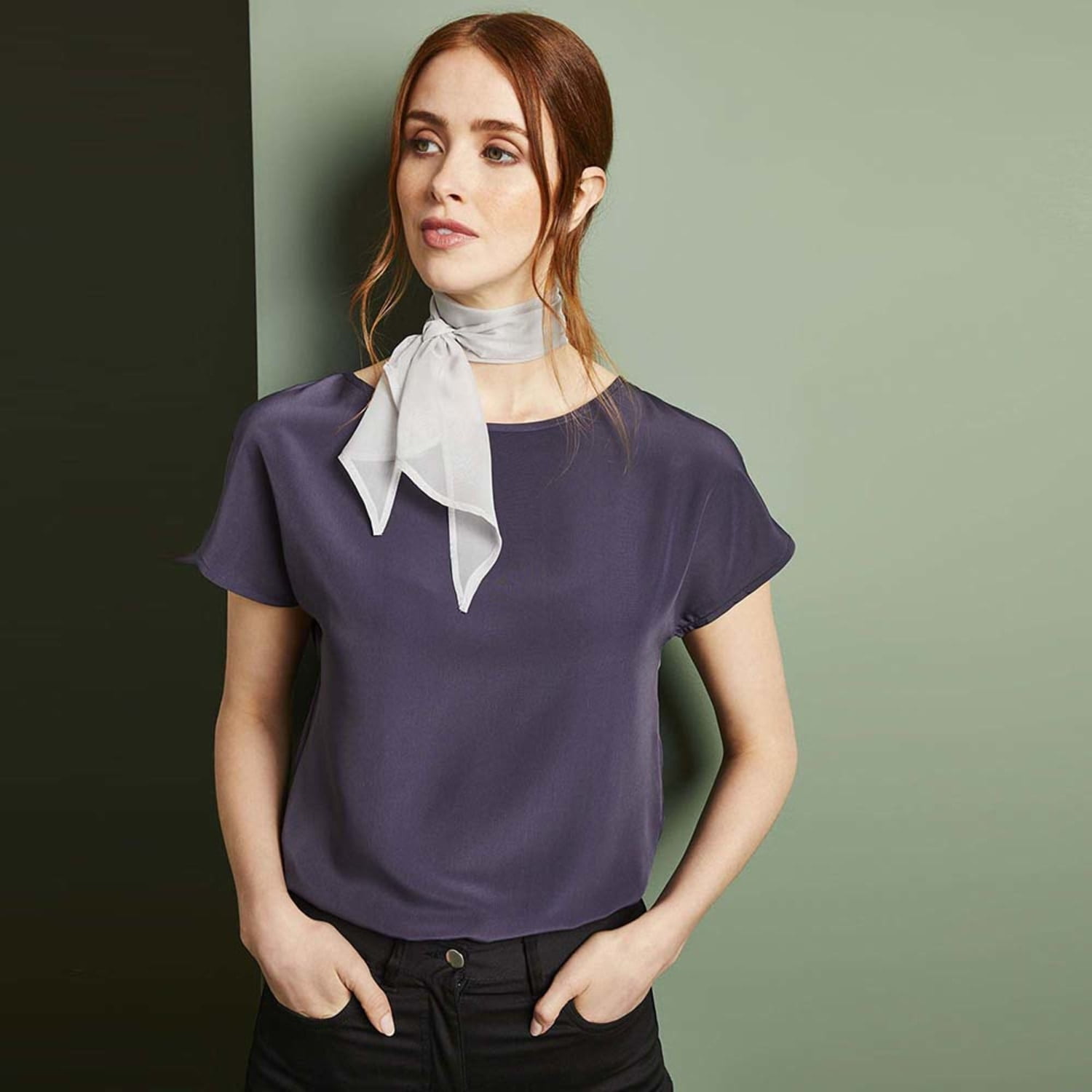 Premier Ladies/Womens Work Chiffon Formal Scarf - Walmart.com