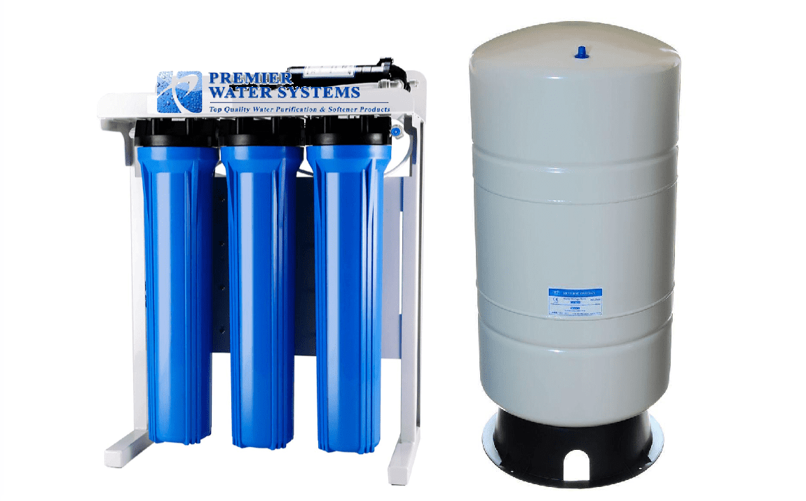 Premier Light Commercial 800 GPD - 20" Reverse Osmosis Water Filtration ...