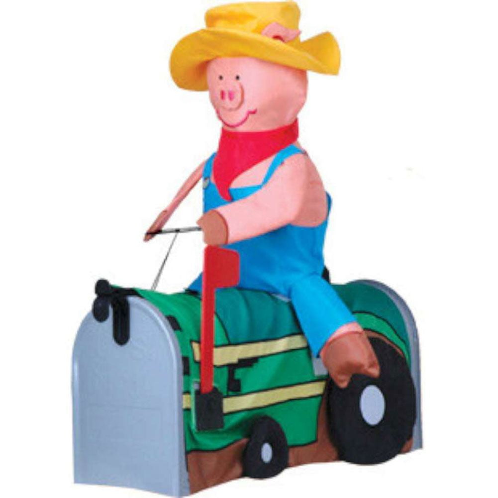 Premier Mailbox Cover - Pig on Tractor - Walmart.com