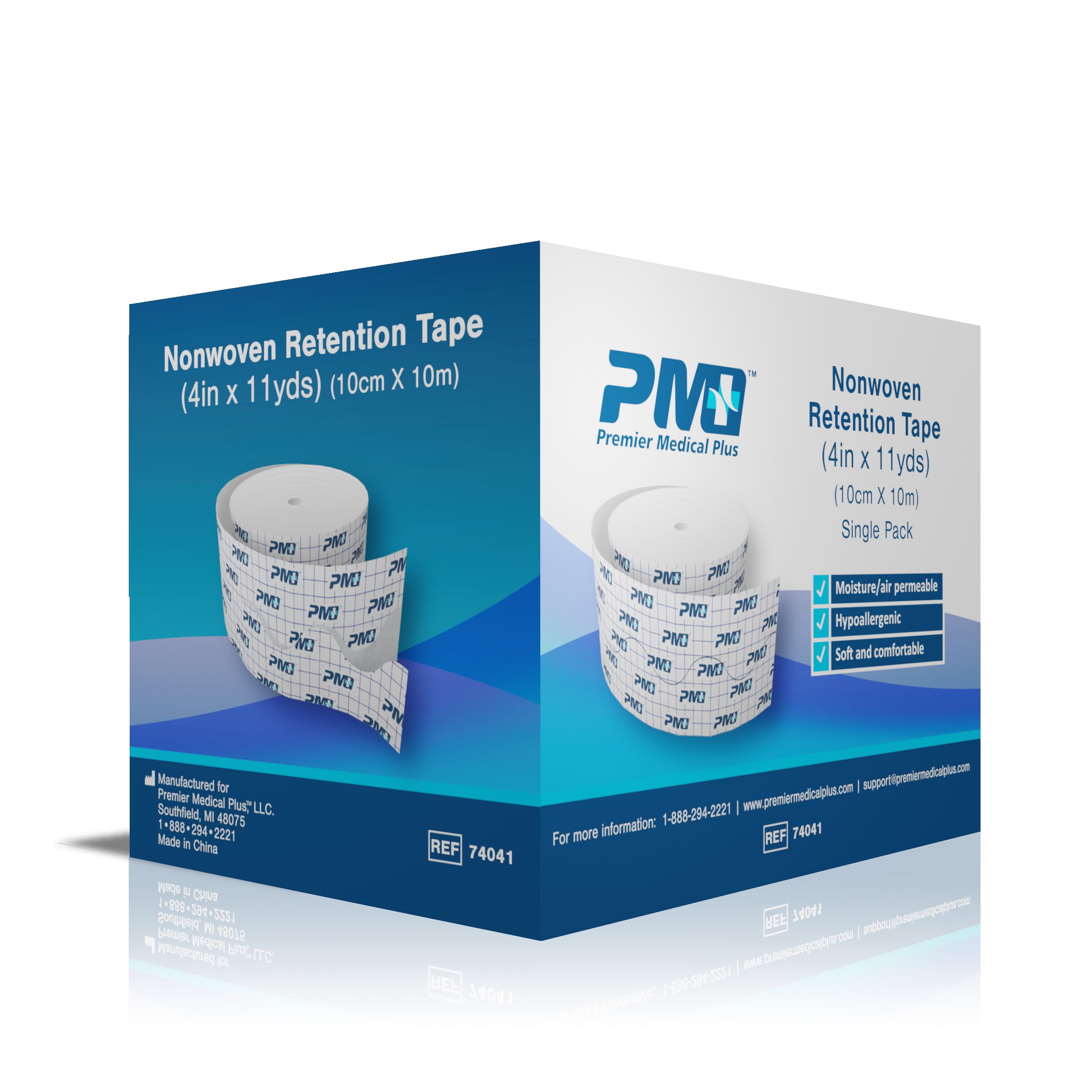 Premier Medical Plus Dressing Retention Tape (4 in x 11 yds) - Walmart.com