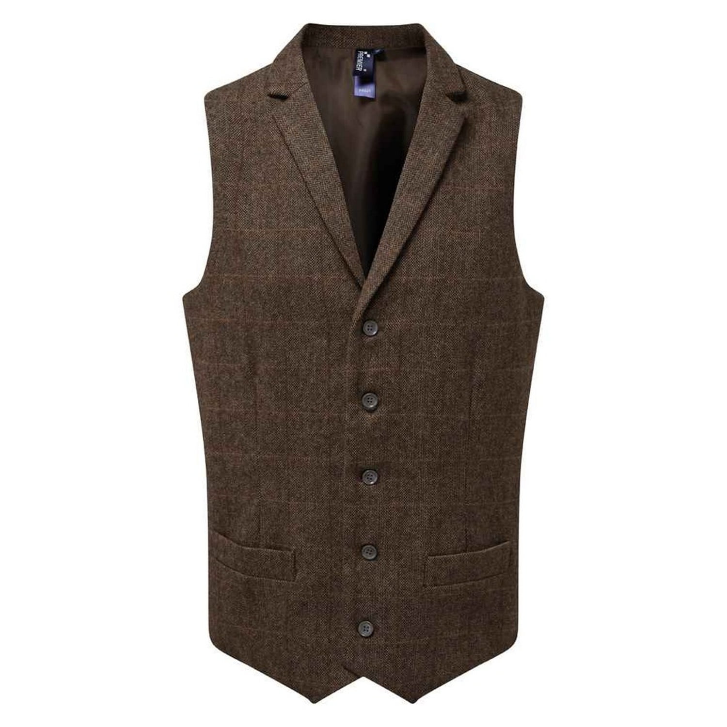 Premier Mens Herringbone Vest - Walmart.com