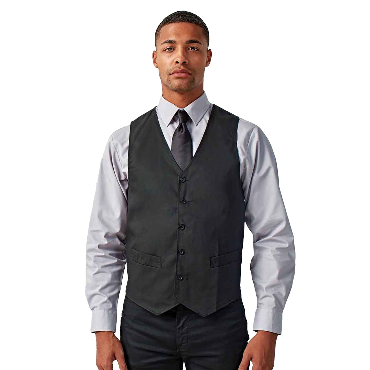 Premier Mens Hospitality / Bar / Catering Vest (Pack of 2) - Walmart.com