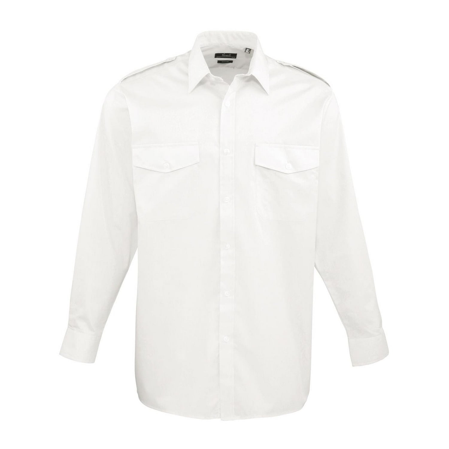 Premier Mens Long-Sleeved Pilot Shirt - Walmart.com