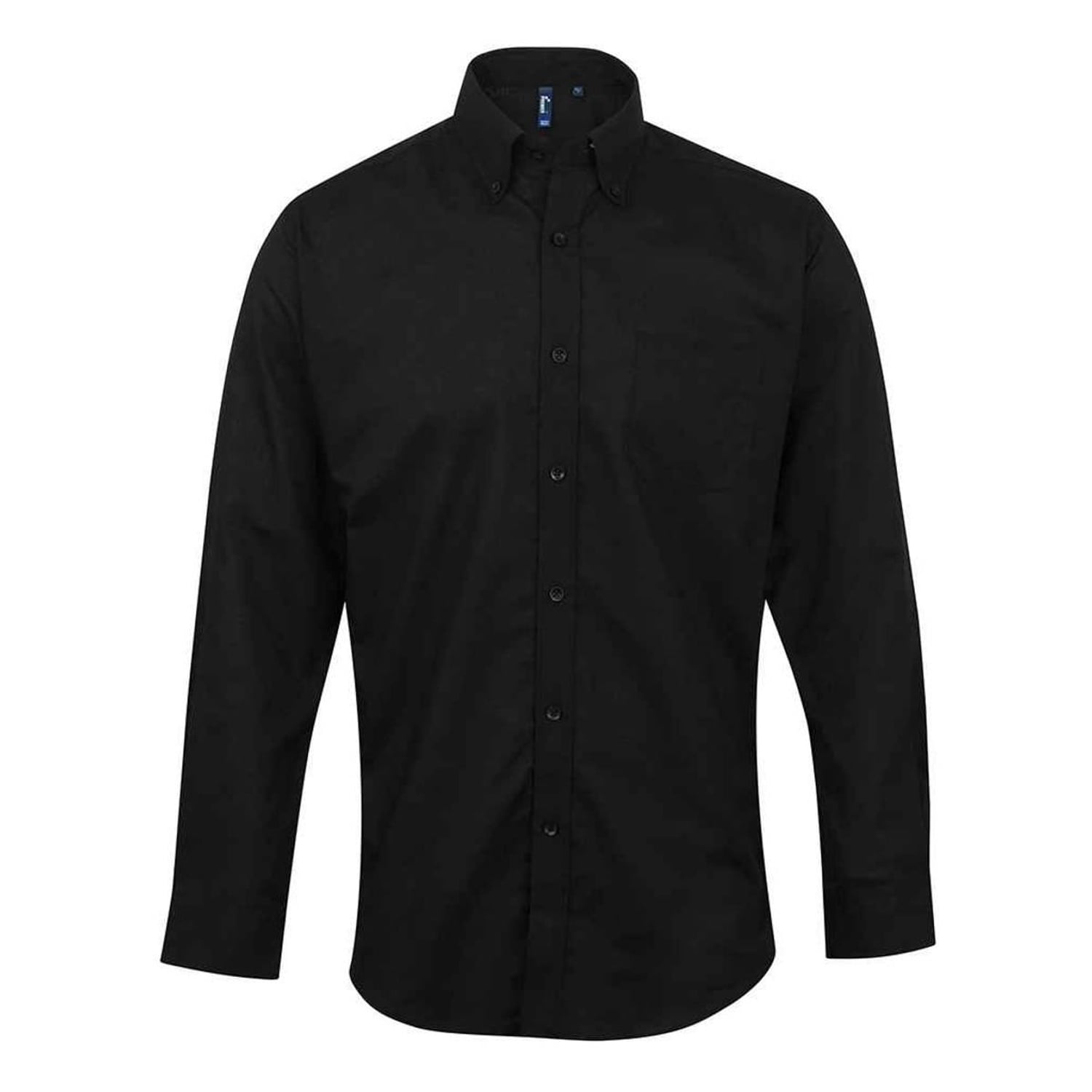 Premier Mens Signature Oxford Long-Sleeved Formal Shirt - Walmart.com