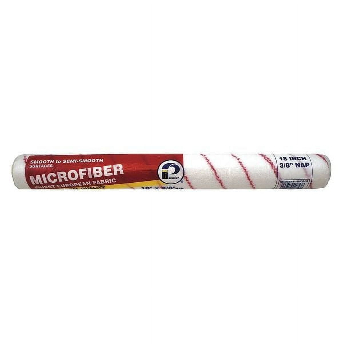 Premier 18" Paint Roller Cover, 3/8" Nap, Microfiber 18MCR-38 - Walmart.com