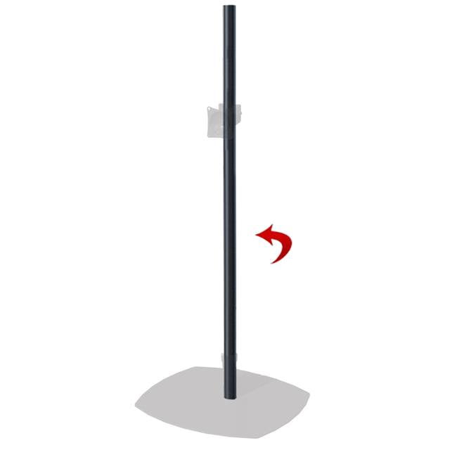 84IN BLK SINGLE REPL POLE - Walmart.com