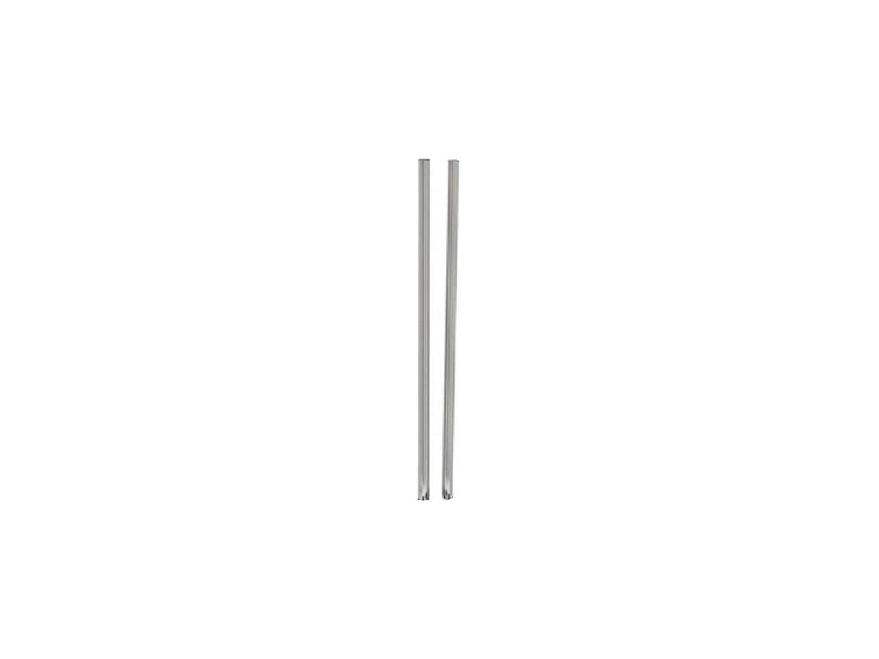 Premier Mounts T84 84" Chrome Replacement Poles for Dual Pole Carts and ...