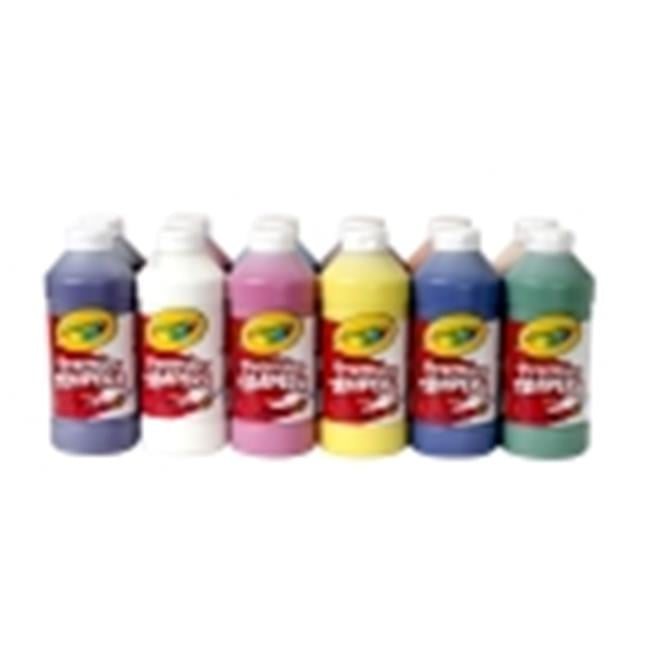 Premier Non-Toxic Liquid Tempera Paint Set - 1 Pt Squeeze Bottle, Set ...