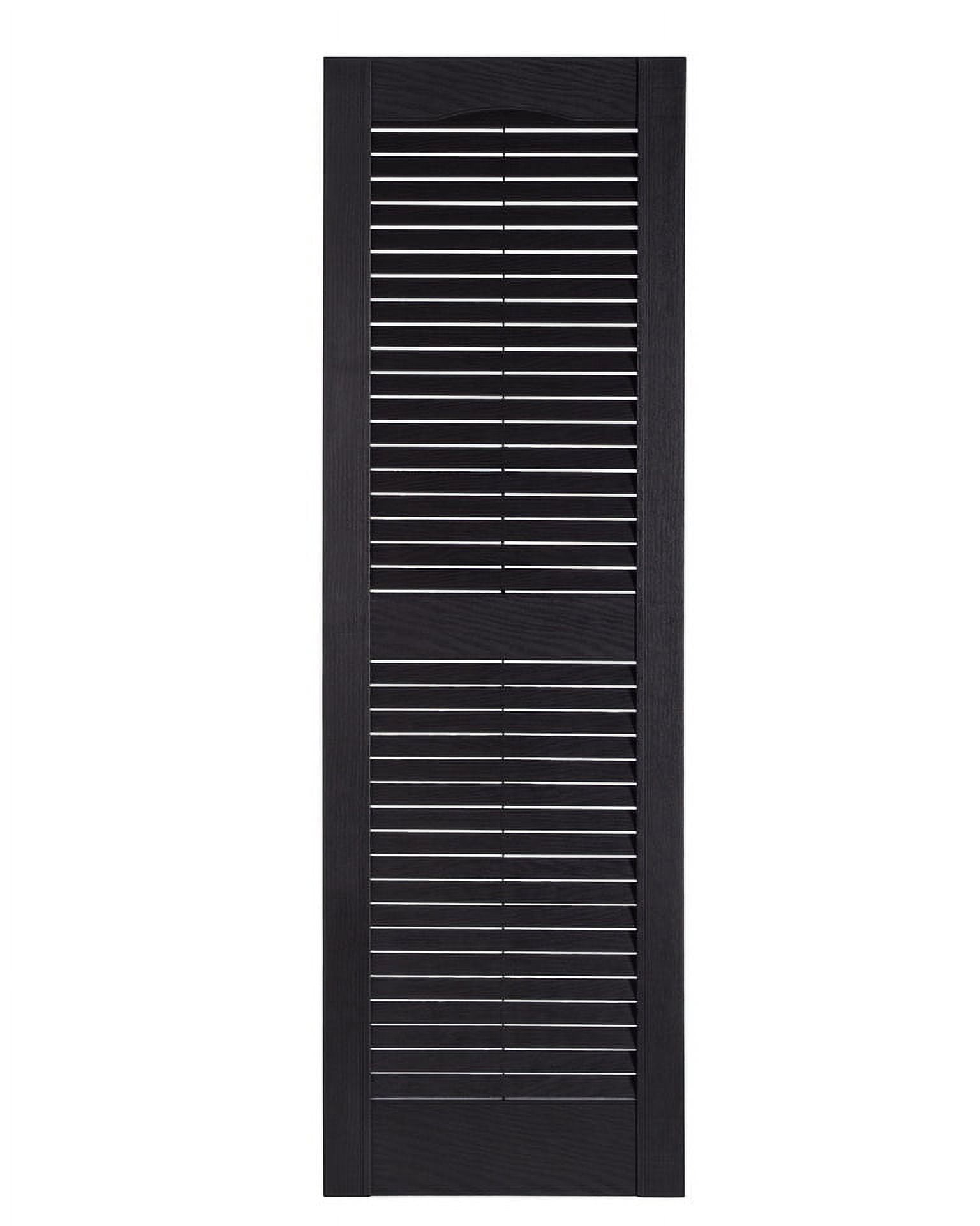 Perfect Shutters IL501535002 Premier Louver Exterior Decorative Shutter ...