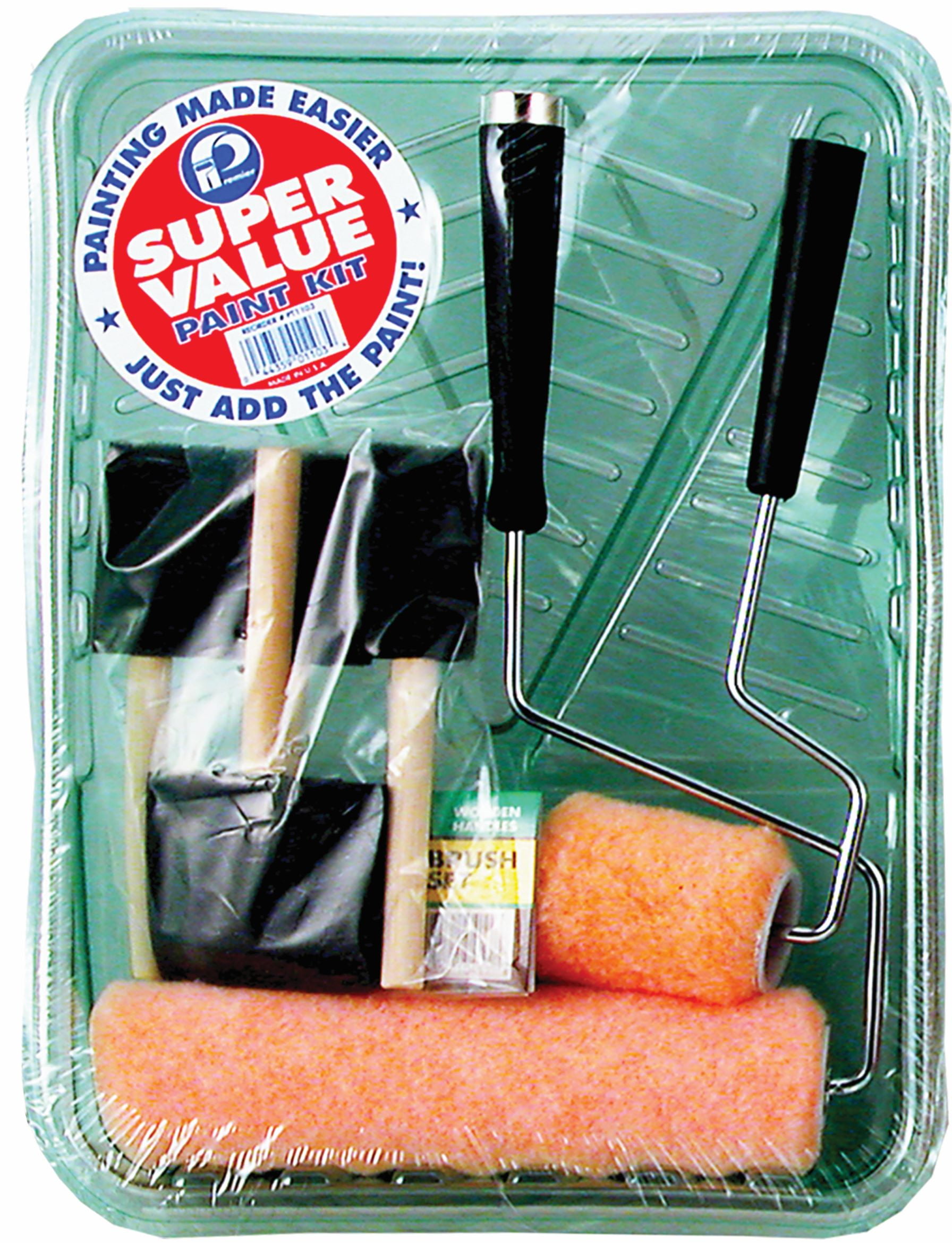 Premier 9-Piece Polyester Roller Cover DIY Painting Kit: Home ...