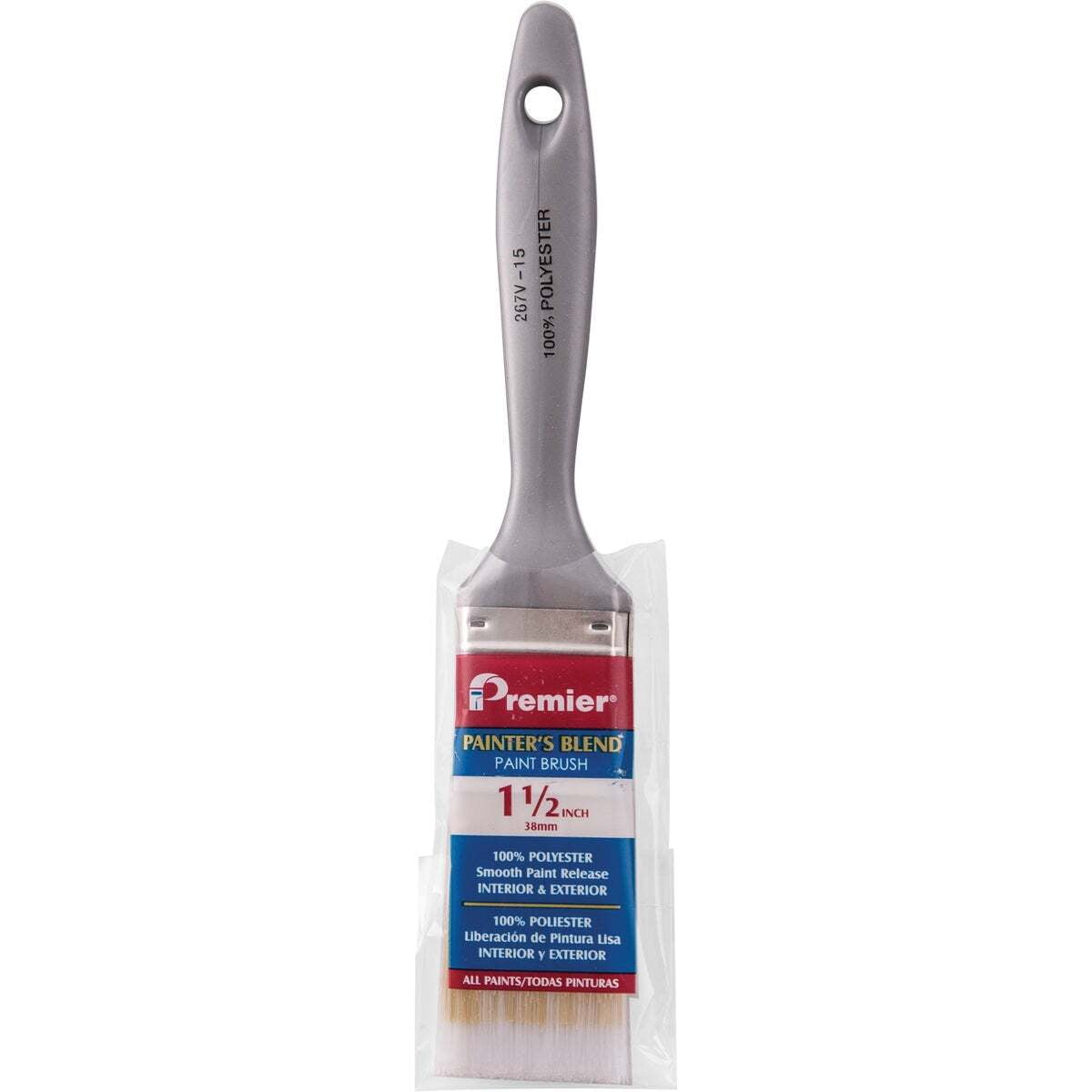 Premier Painter's Blend 1-1/2 In. Flat Paint Brush 267V-15 - Walmart ...