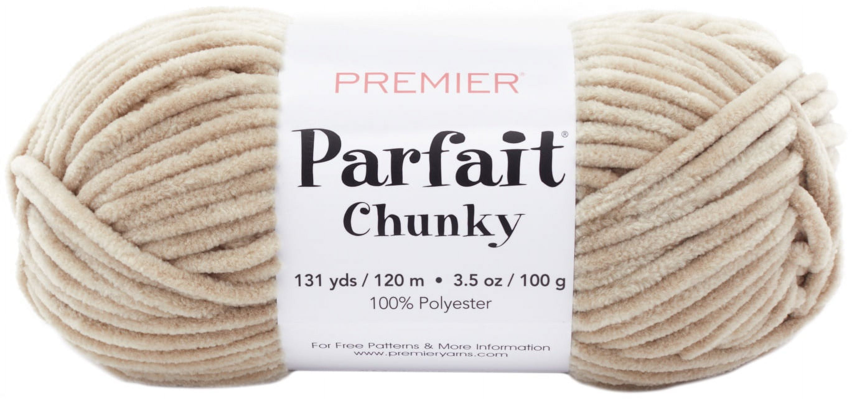 Premier Parfait Chunky Yarn, Super Bulky Chenille Yarn, Ideal for ...